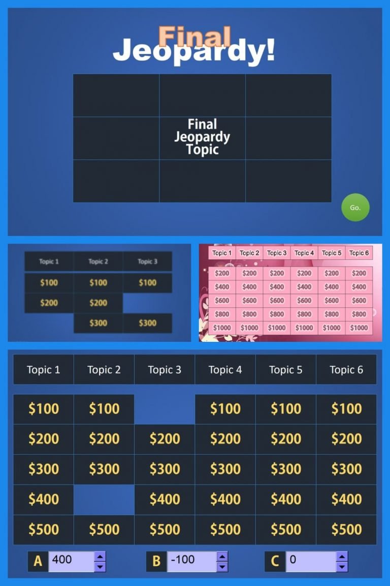 Jeopardy PowerPoint Template 2022: 20+ Free and Premium Options