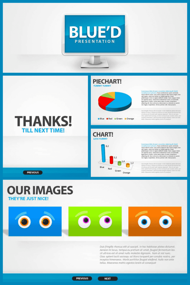 10+ Best Blue Powerpoint Templates for 2021: Free and Premium
