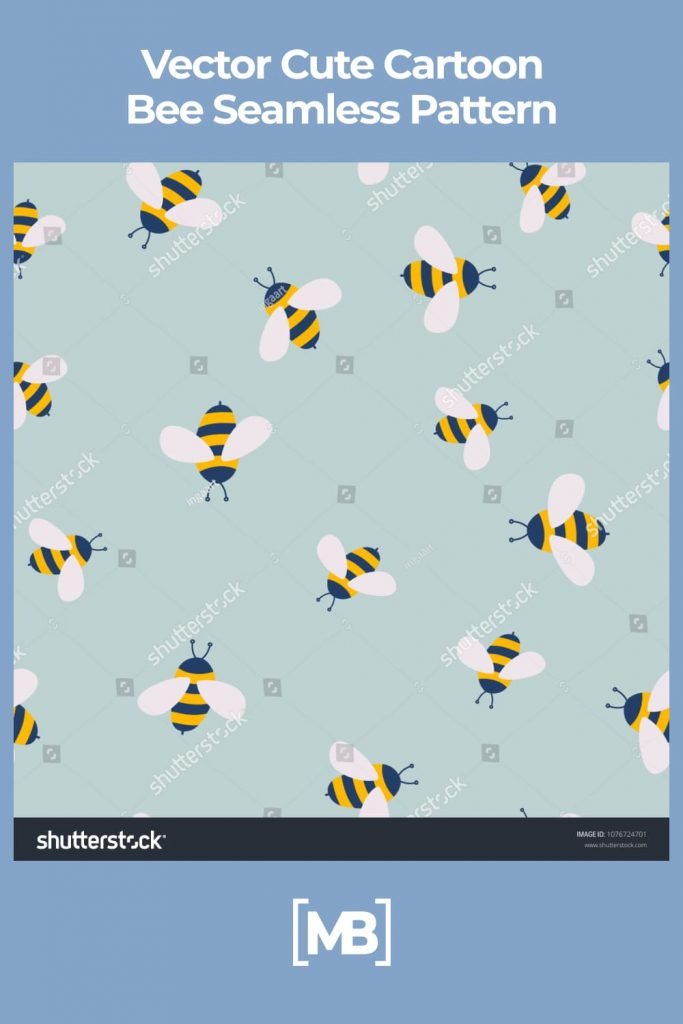 10 Best Bee Pattern Images for 2021: Free and Premium
