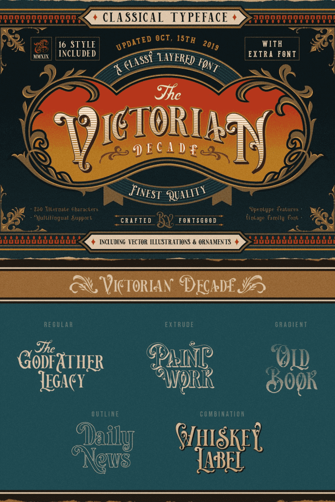 10+ Best Victorian Fonts for 2021: Free and Premium Options