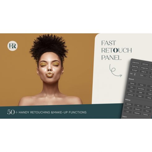 Fast Retouch Panel for Adobe Photoshop – MasterBundles