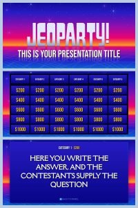 Jeopardy PowerPoint Template 2022: 20+ Free and Premium Options