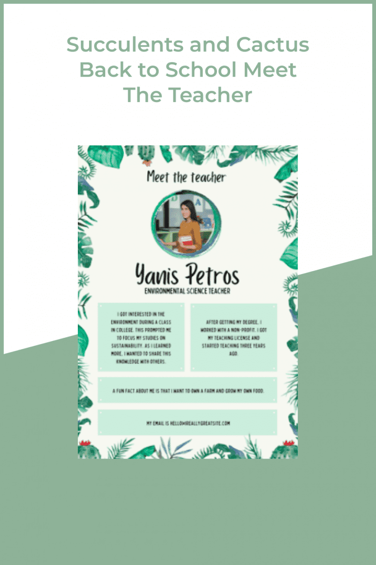 25+ Inspiring and Fully Editable Meet the Teacher Templates