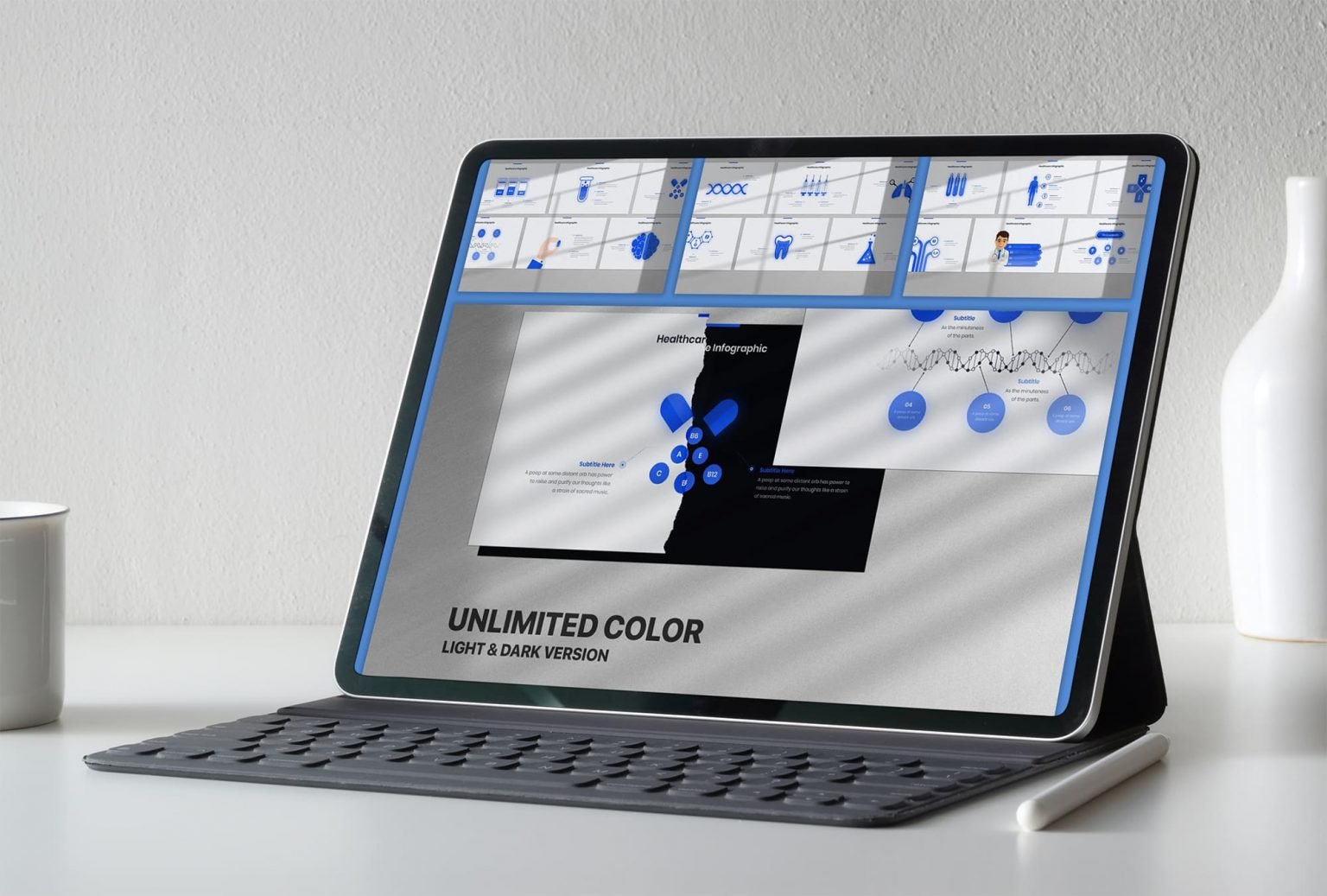 Infographics - Healthcare Animated Template – MasterBundles