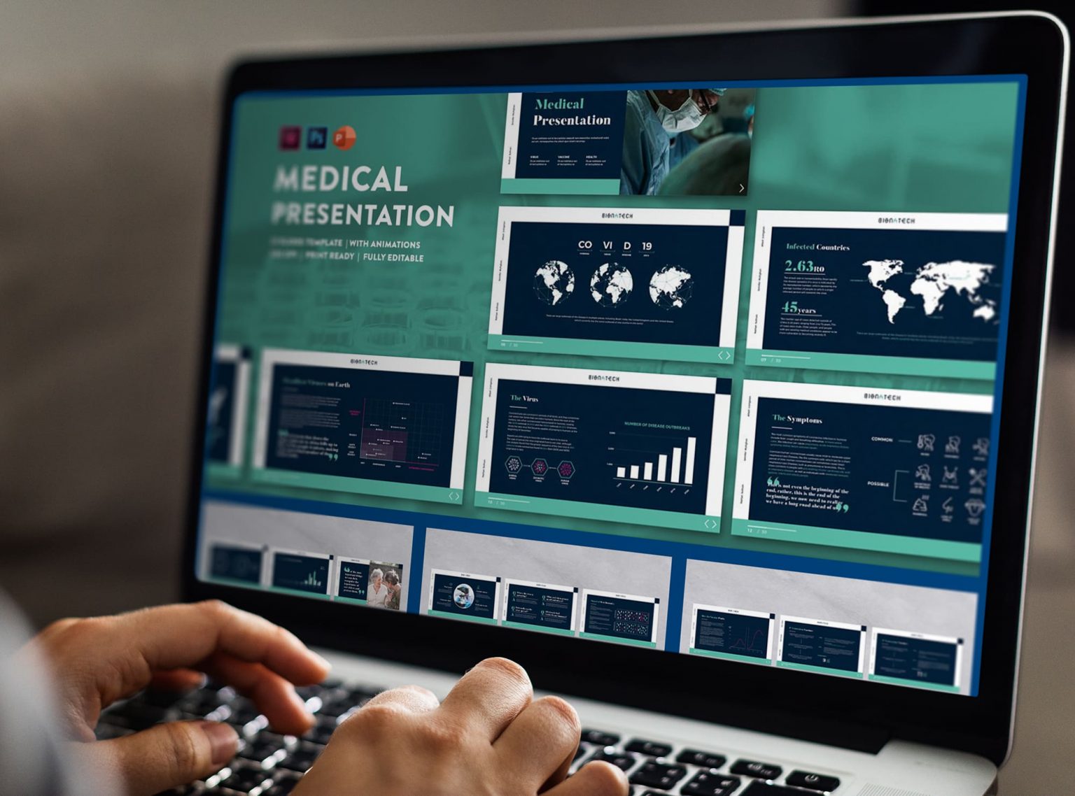 Medical Healthcare Presentation – MasterBundles