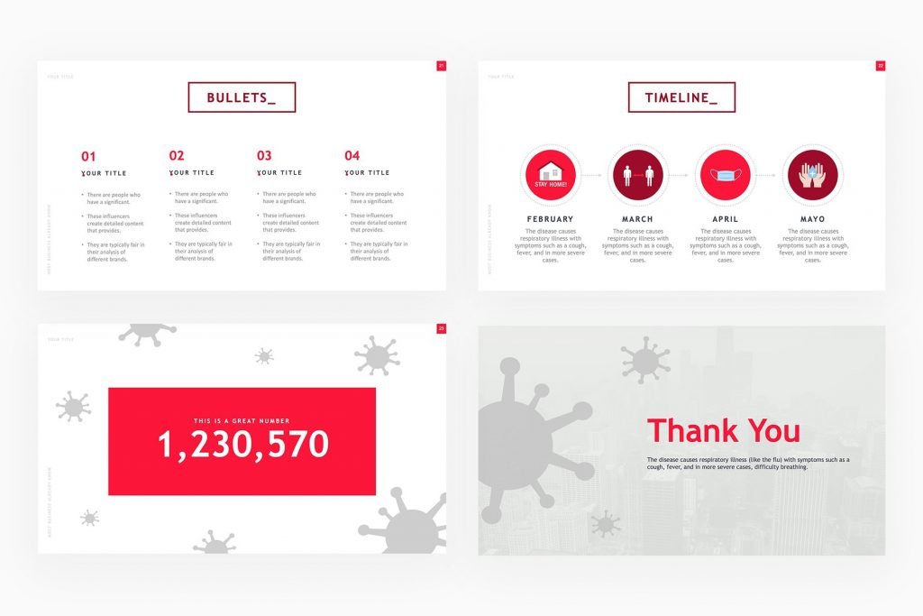 Against the COVID-19 PowerPoint – MasterBundles