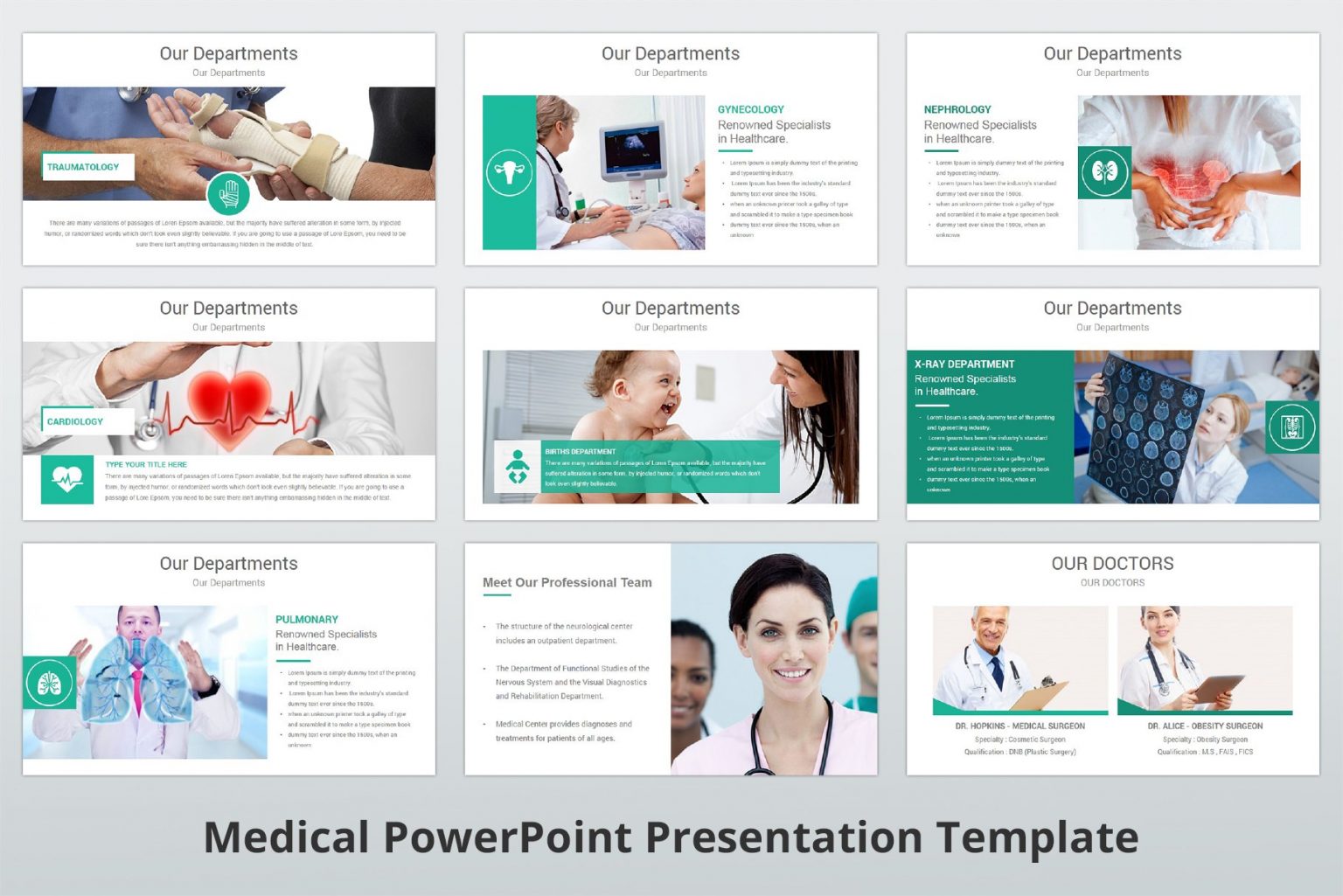 Medical PowerPoint Template – MasterBundles
