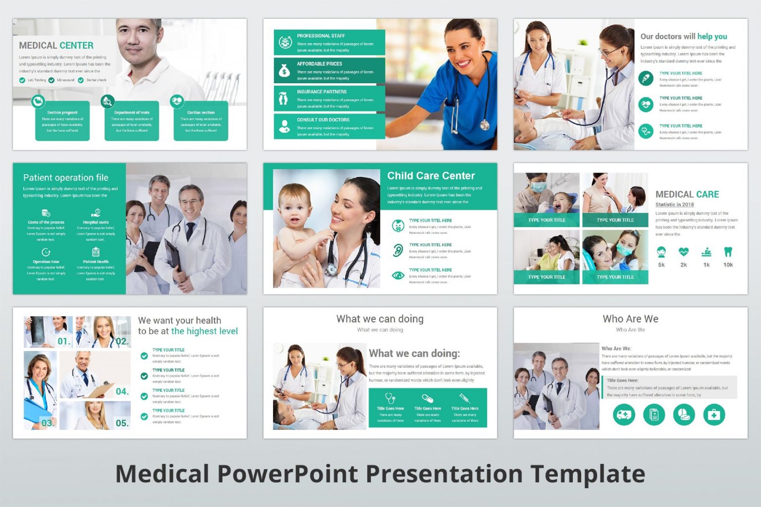Medical PowerPoint Template – MasterBundles