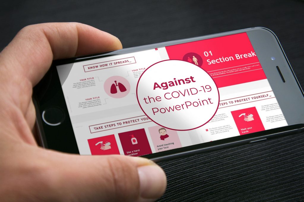 Against the COVID-19 PowerPoint – MasterBundles