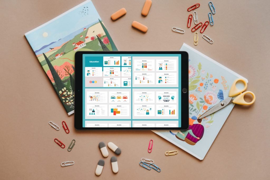 Education Diagrams Template – MasterBundles