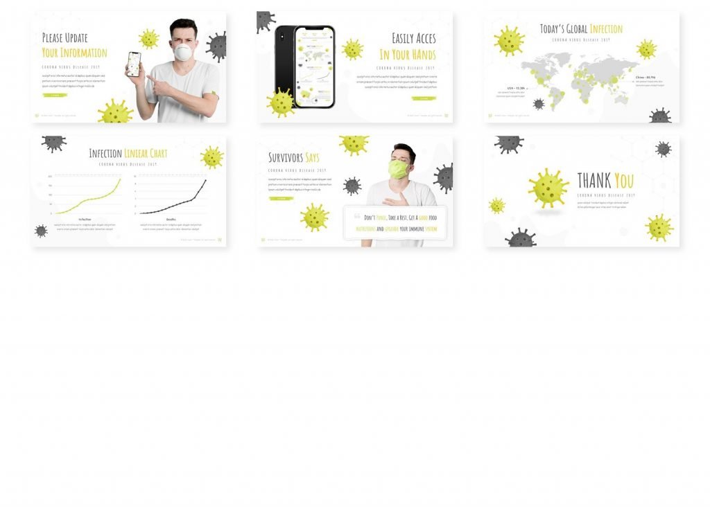 Covid 19 - Powerpoint Template – MasterBundles
