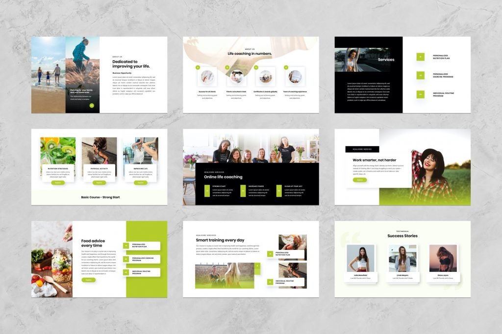 Healthcare Powerpoint Presentation – MasterBundles