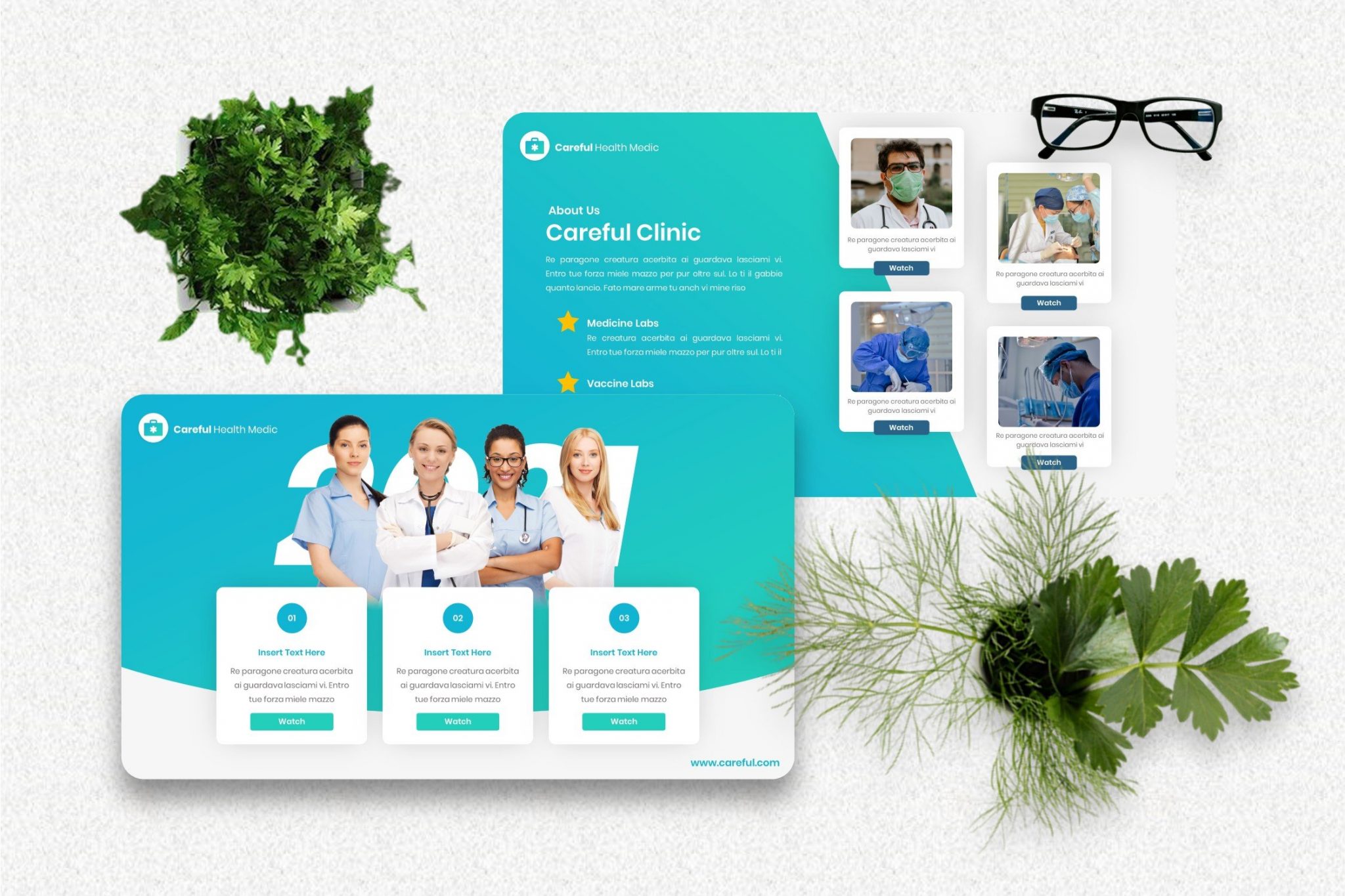 Careful Medical Google Slides Presentation – MasterBundles