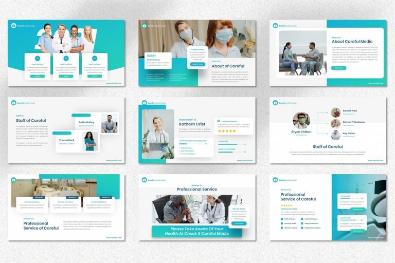 Careful Medical Google Slides Presentation – MasterBundles