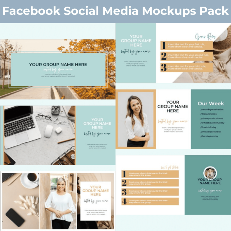 FACEBOOK GROUP COVER TEMPLATES – MasterBundles