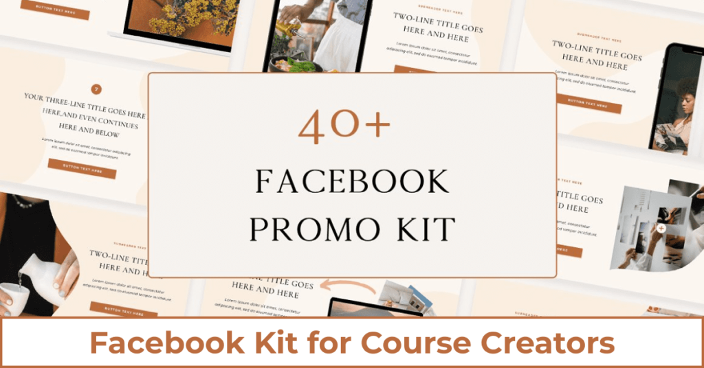 Facebook Kit for Course Creators – MasterBundles