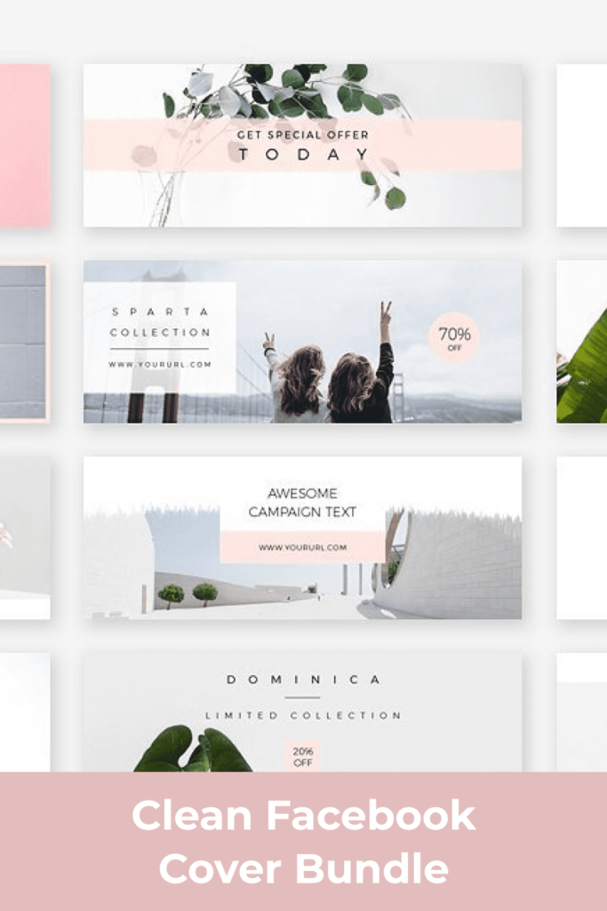 Clean Facebook Cover Bundle – MasterBundles