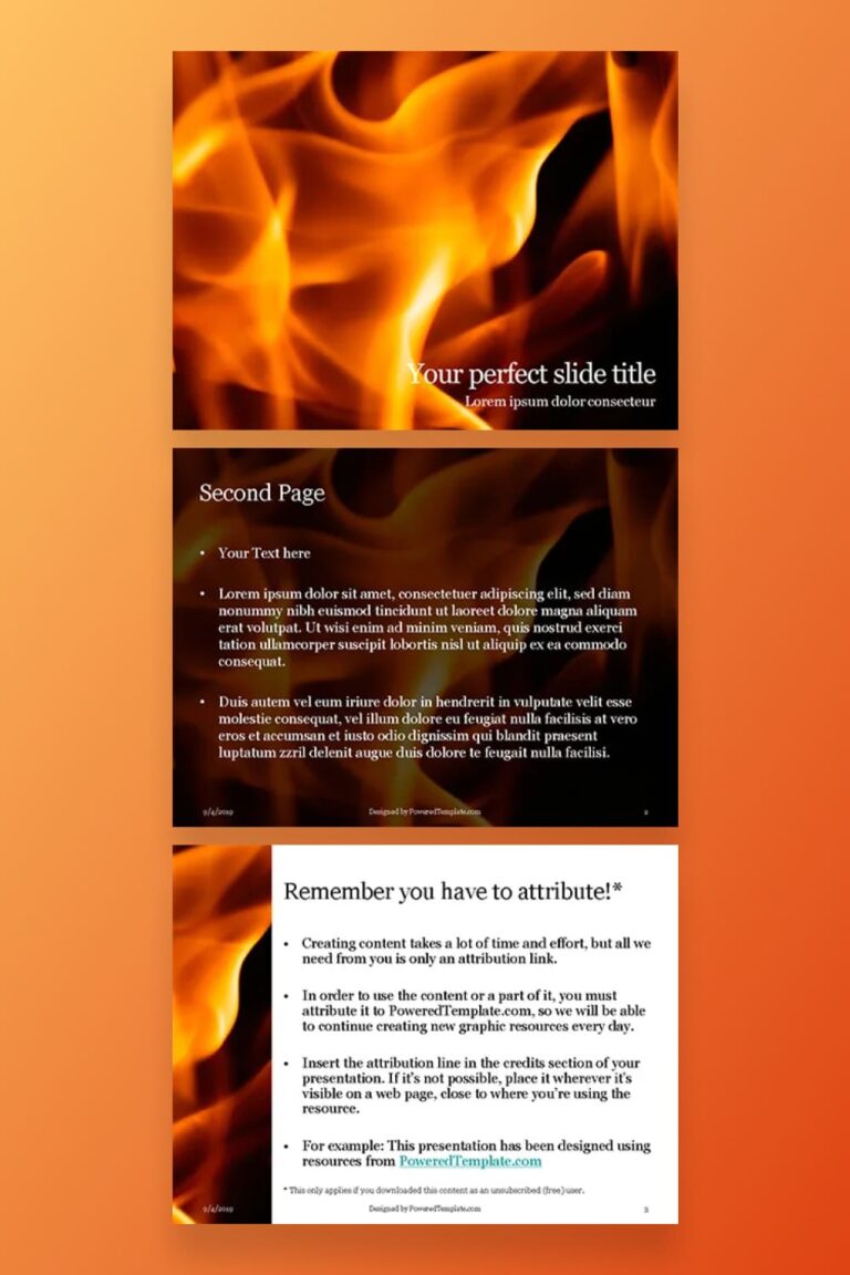 10+ Best Fire PowerPoint Templates for 2021: Free and Premium