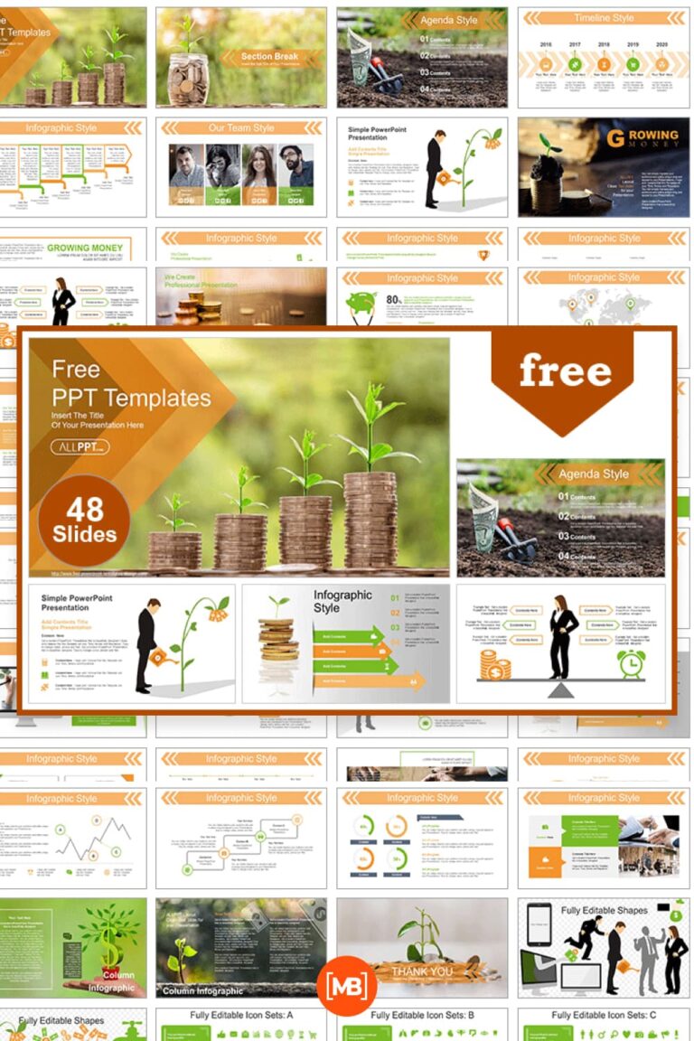 10+ Best Money PowerPoint Templates for 2021: Free and Premium