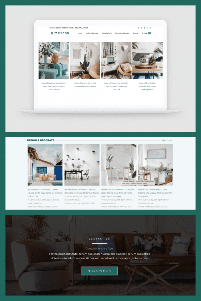 10+ Best Joomla Blog Templates for 2021: Free and Premium