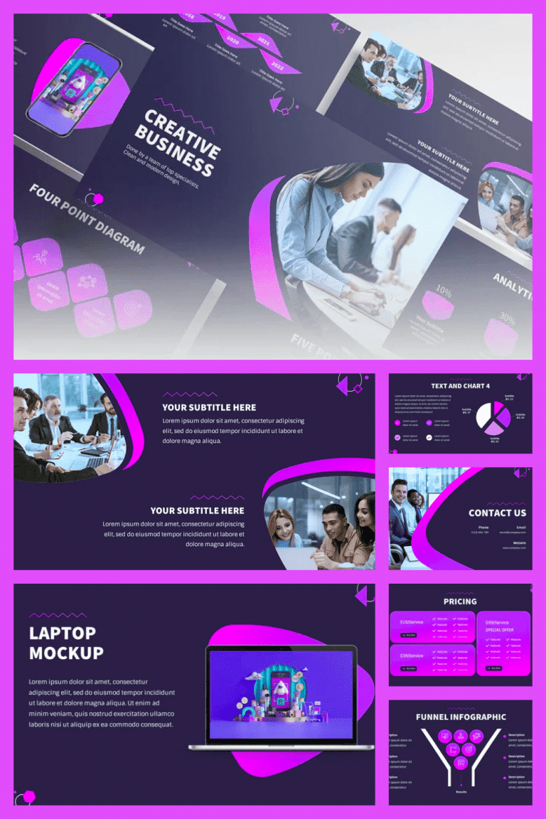 15+ Best Purple PowerPoint Templates in 2021: Free and Premium