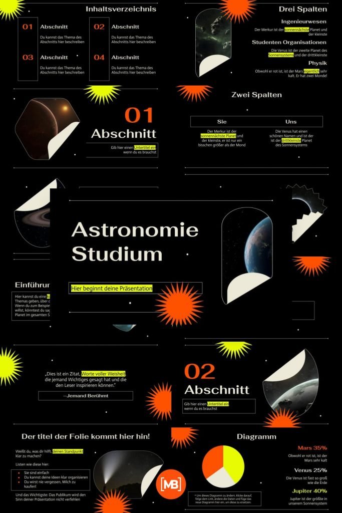 20+ Best Space Themed PowerPoint Templates: Free and Premium