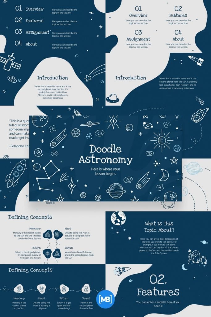 20+ Best Space Themed PowerPoint Templates: Free and Premium