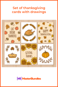 100+ Thanksgiving Cards 2022: Premium and Free - MasterBundles