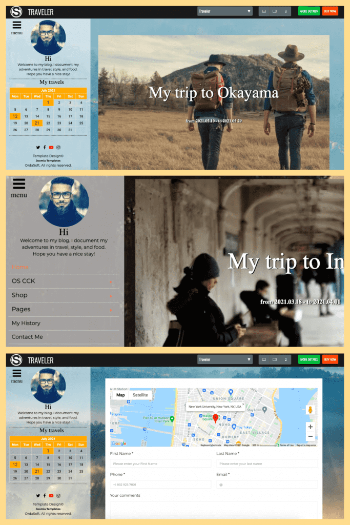 10+ Best Joomla Blog Templates for 2021: Free and Premium