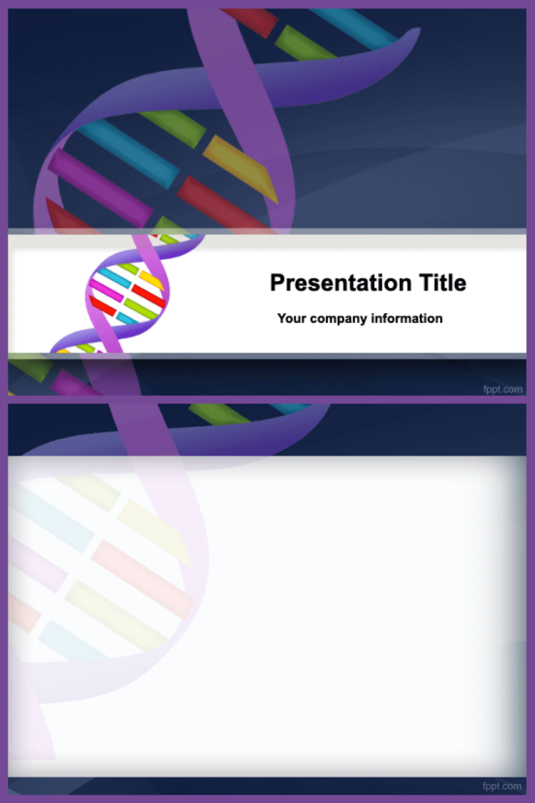 20+ Best DNA PowerPoint Templates - MasterBundles