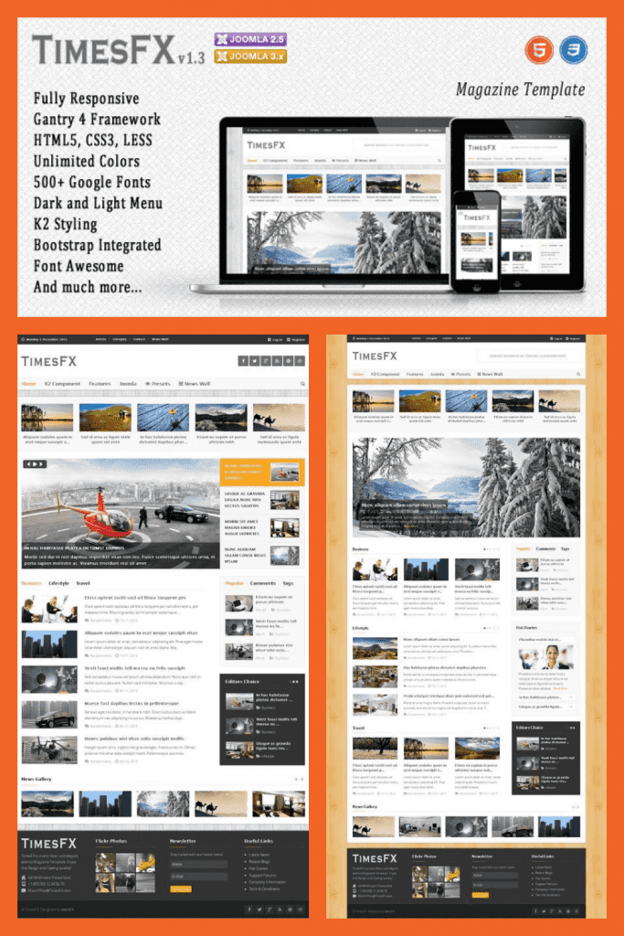 10+ Best Joomla Blog Templates for 2021: Free and Premium