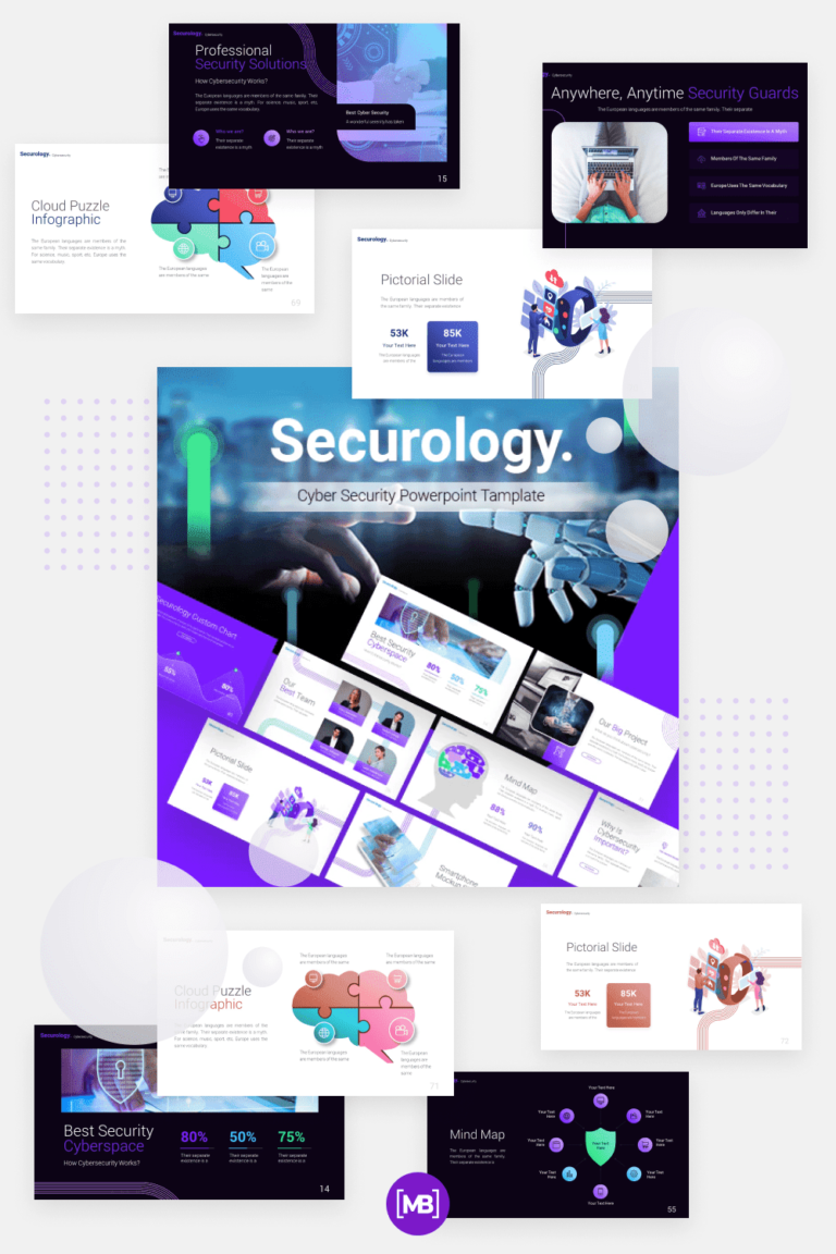10+ Best Cyber Security Powerpoint Templates for 2021 - MasterBundles