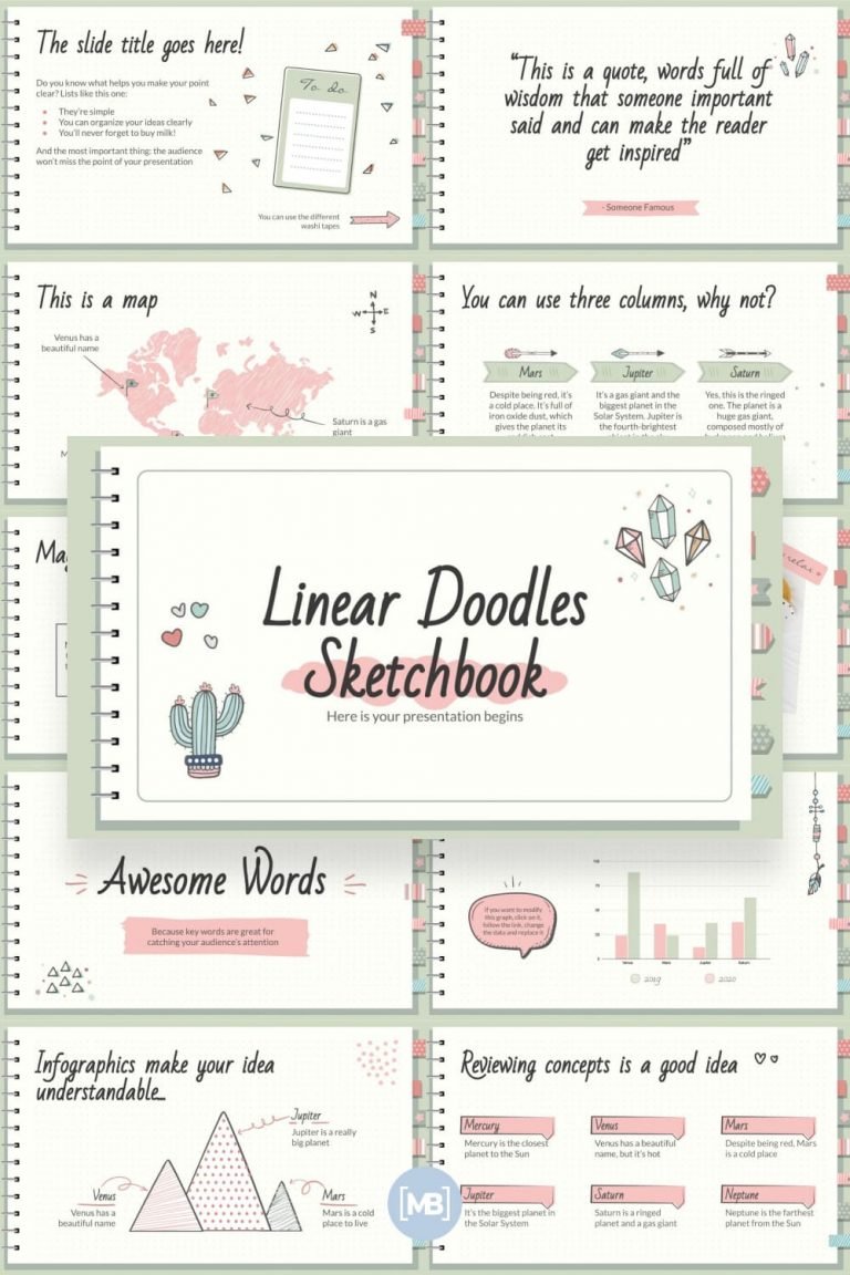 Best 10+ Notebook Paper PowerPoint Templates: Free and Premium