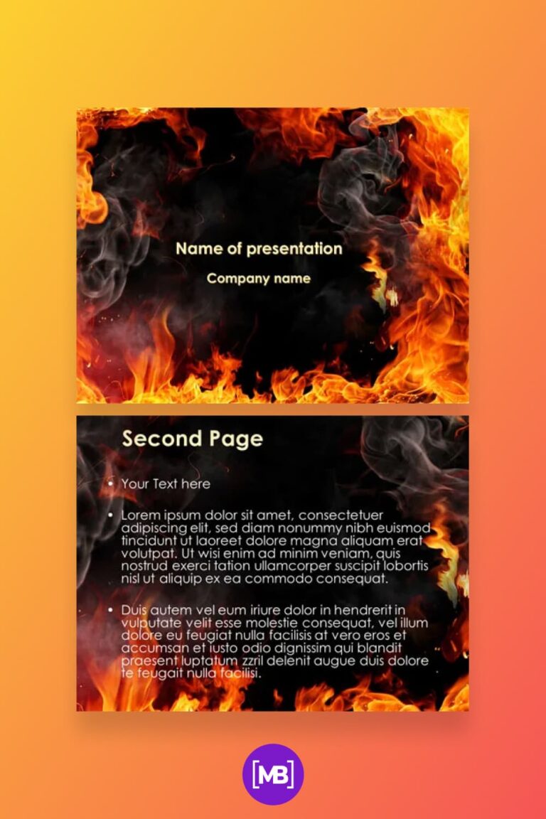 10+ Best Fire PowerPoint Templates for 2021: Free and Premium