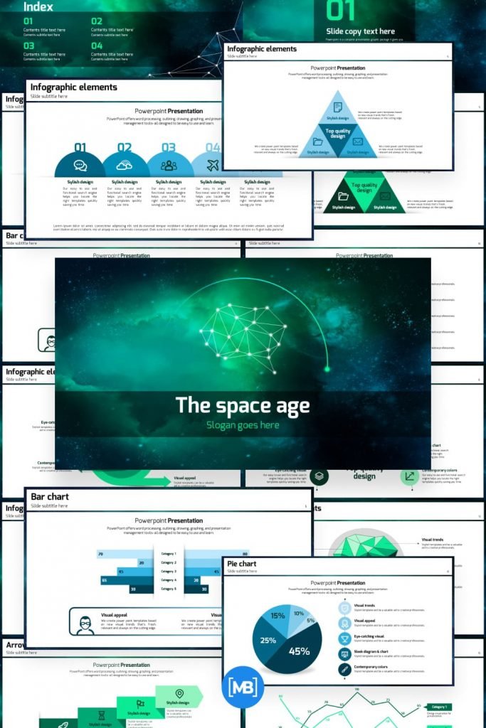 20+ Best Space Themed PowerPoint Templates: Free and Premium