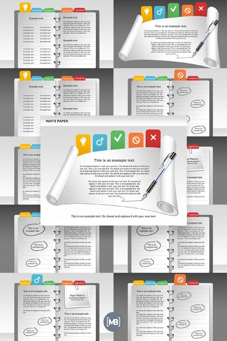 Best 10+ Notebook Paper PowerPoint Templates: Free and Premium