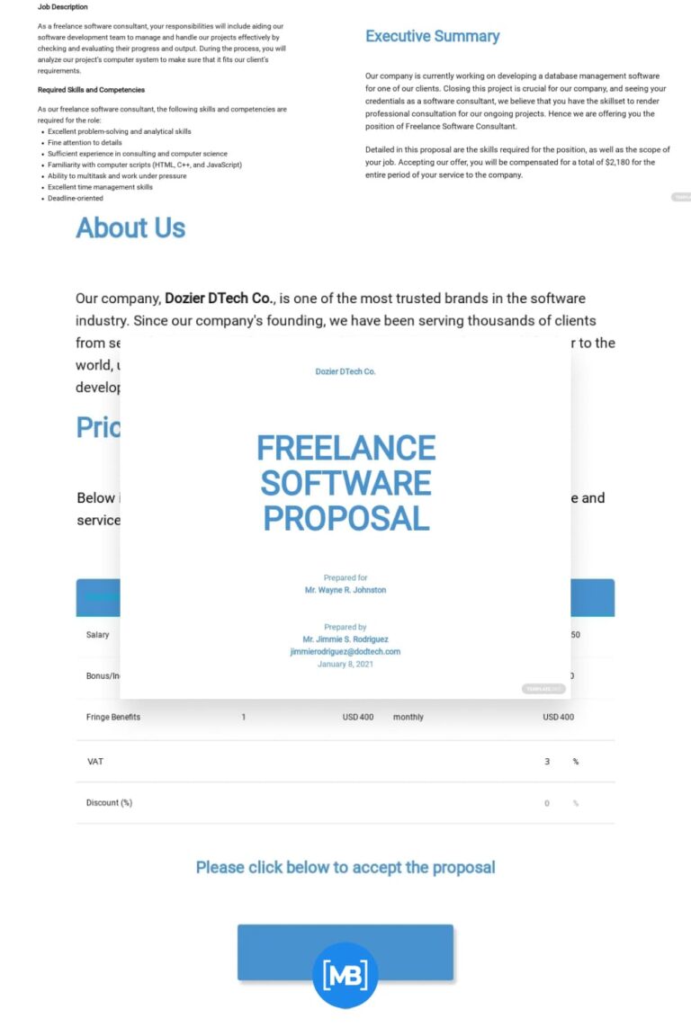 10+ Best Freelance Proposal Templates: Free and Premium Templates 10+ Best Freelance Proposal Templates: Free and Premium Templates