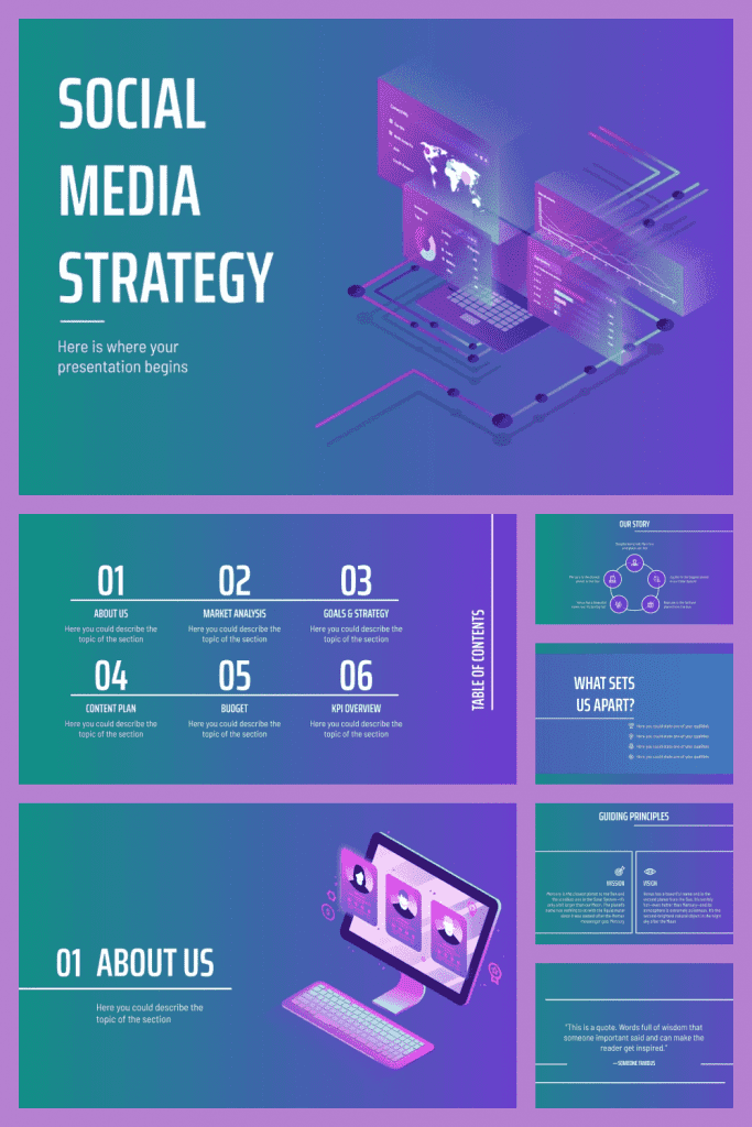 15+ Best Purple PowerPoint Templates in 2021: Free and Premium