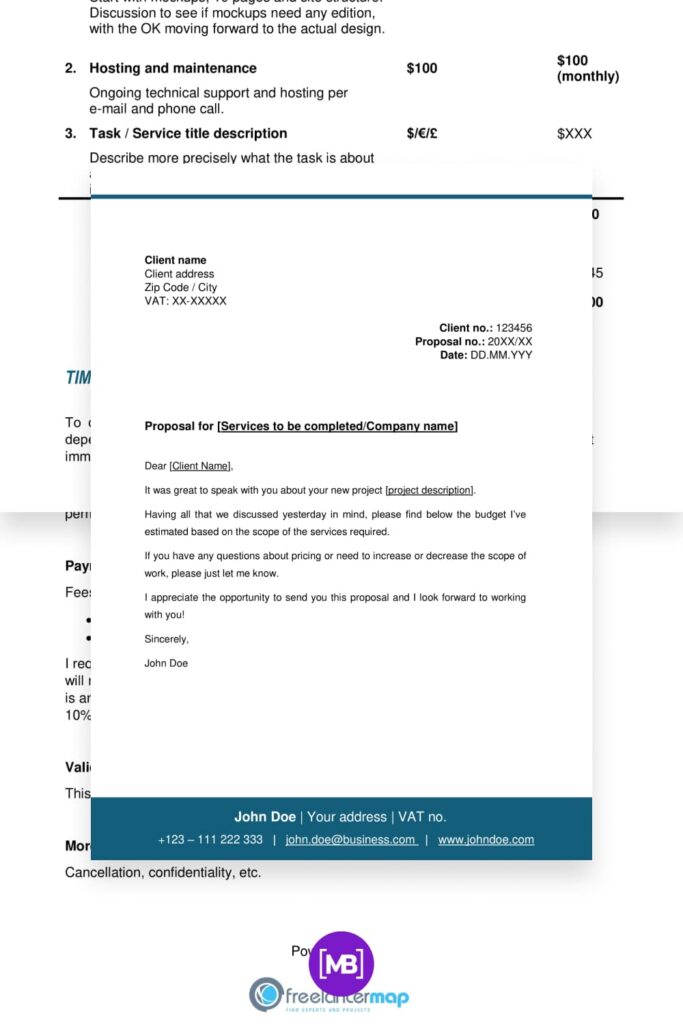 10+ Best Freelance Proposal Templates: Free and Premium Templates