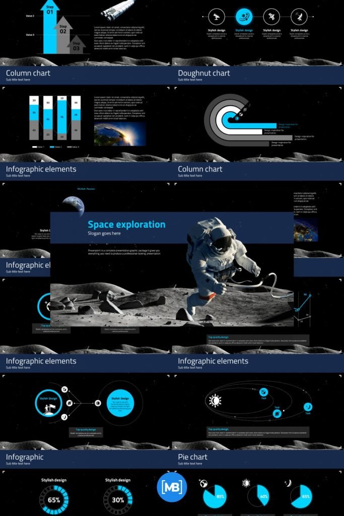 20+ Best Space Themed PowerPoint Templates: Free and Premium