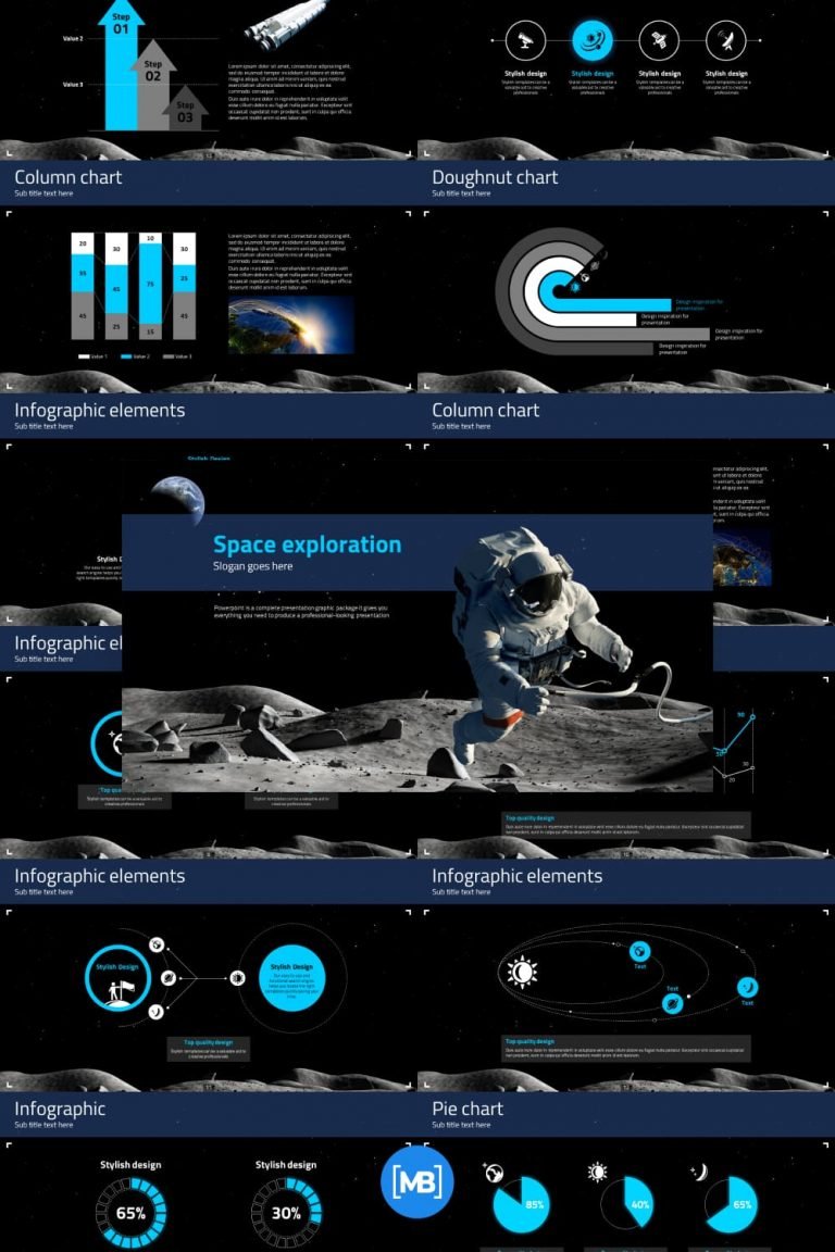 20+ Best Space Themed PowerPoint Templates: Free and Premium