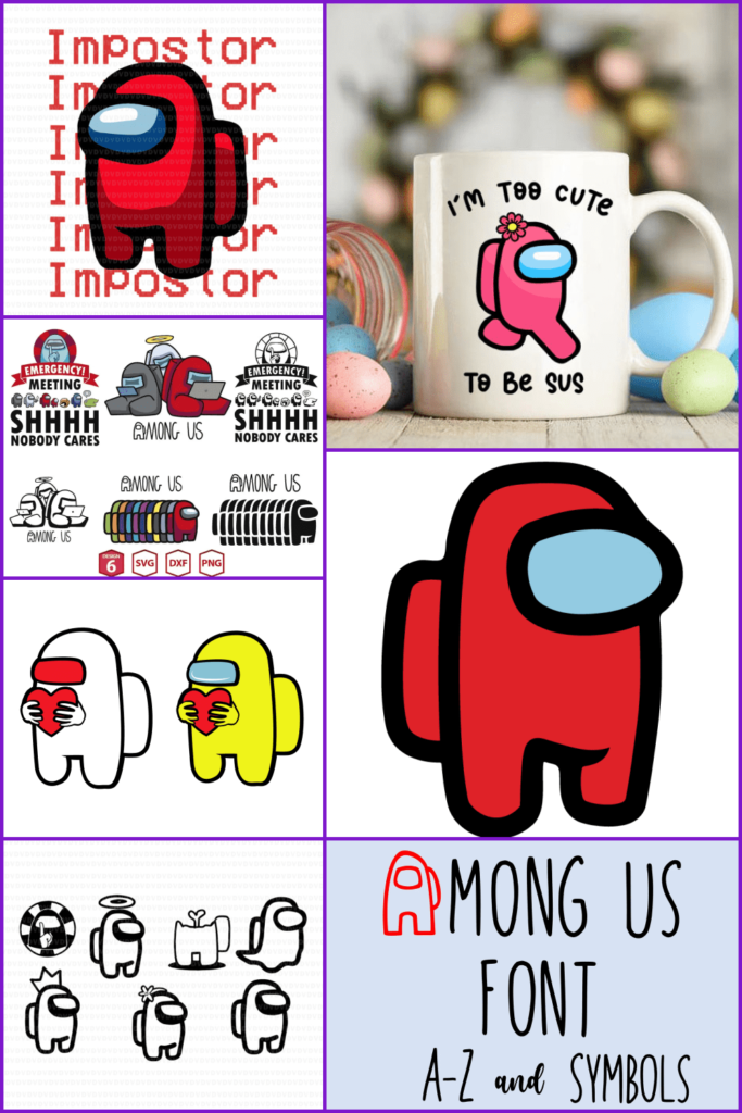 Best 10+ Among Us SVG Images in 2021: Free and Premium