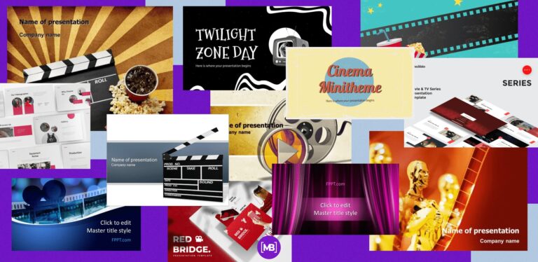 10+ Best Movie PowerPoint Templates in 2021: Free and Premium