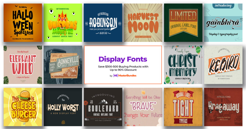 254+ Modern Fonts 2025 - MasterBundles