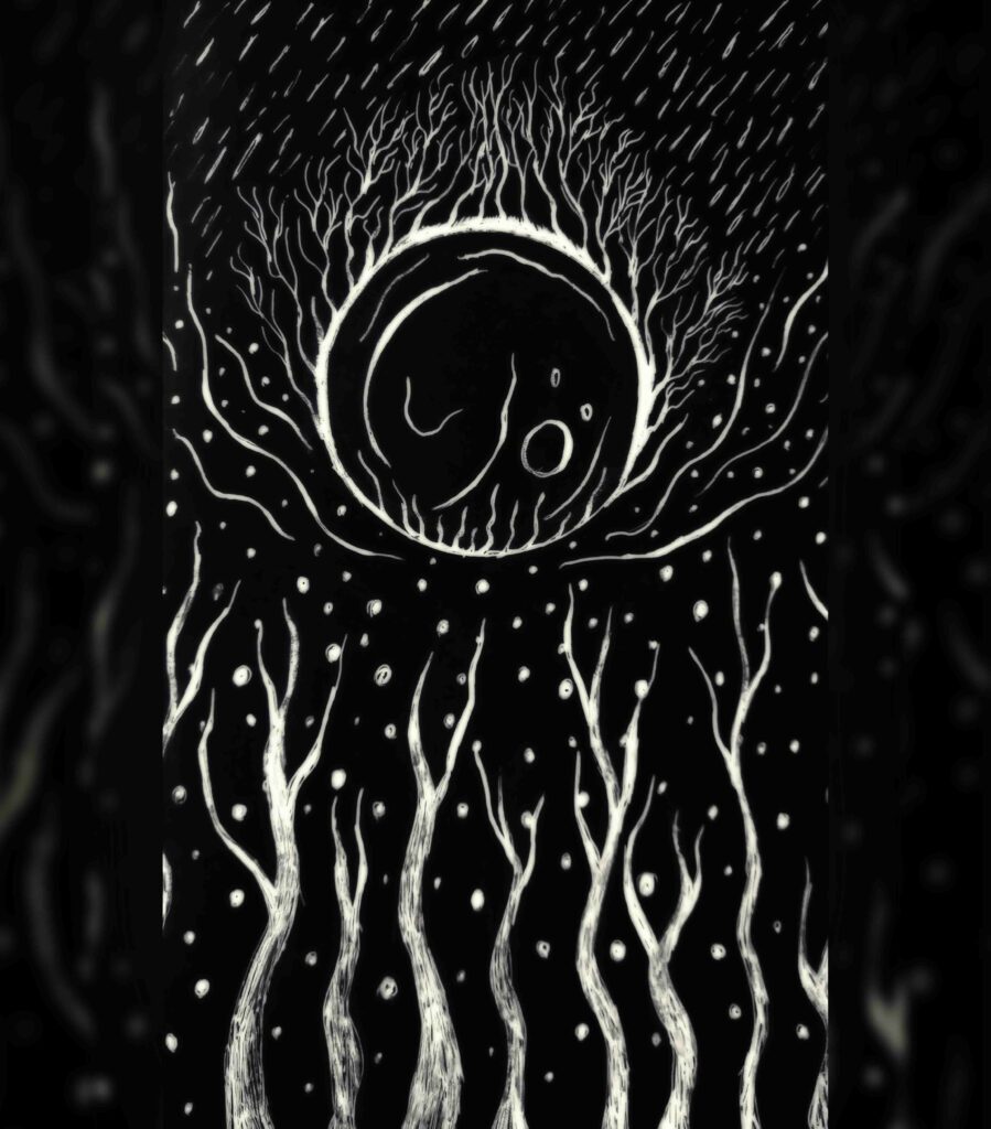 Depression and melancholy abstract paintings, drawings pack 1 ...