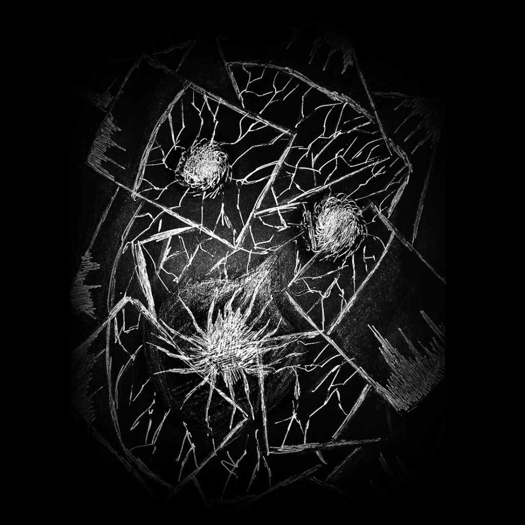 Depression and melancholy abstract paintings, drawings pack 1 ...