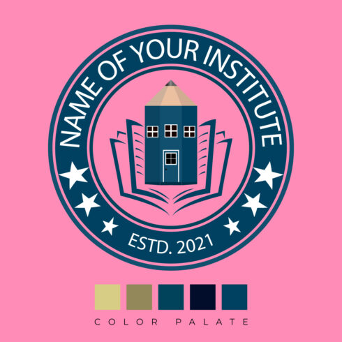 Institute Logo Design for School College University - MasterBundles