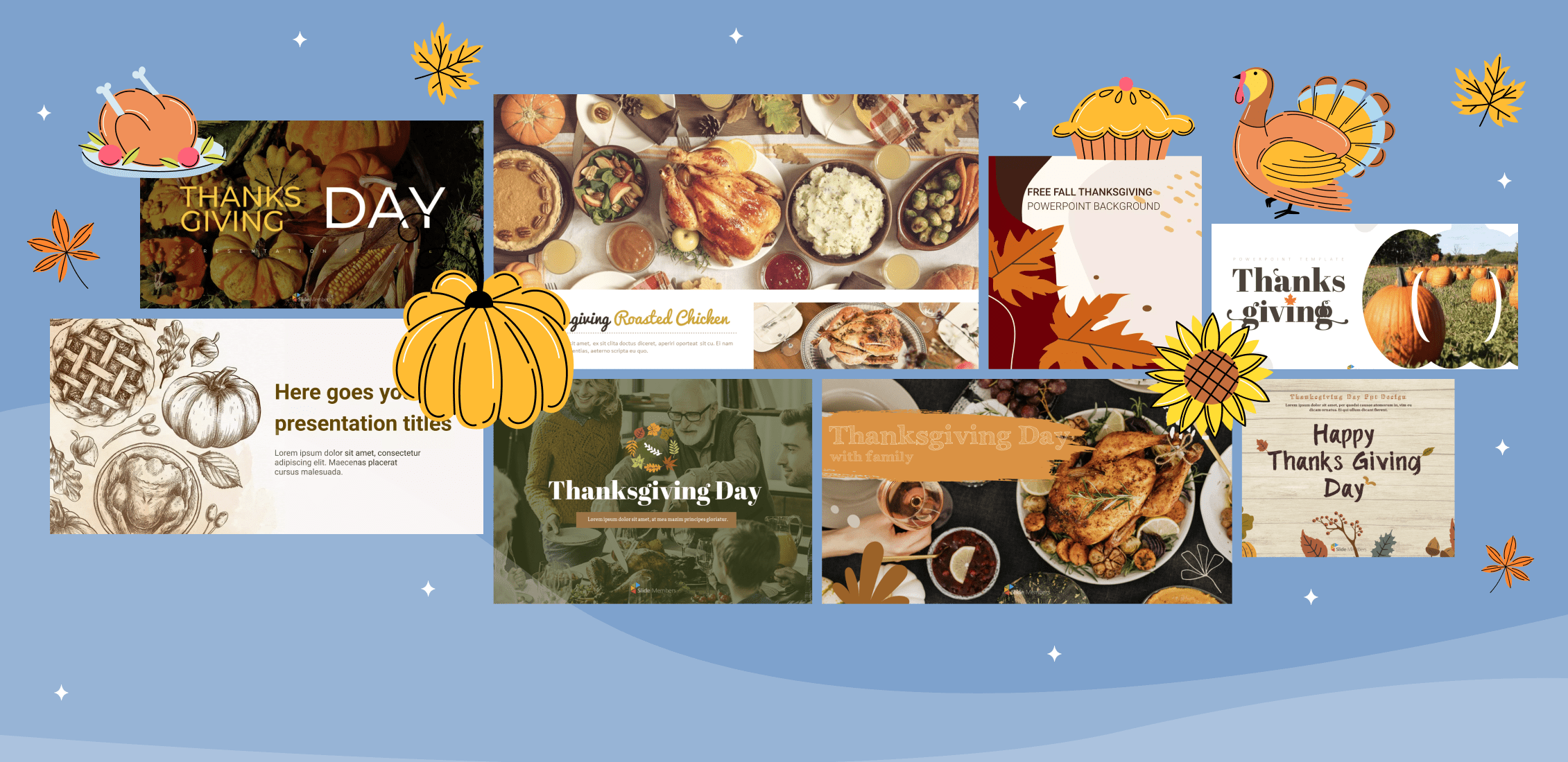 35 Premium And Free Thanksgiving PowerPoint Presentation Templates For 