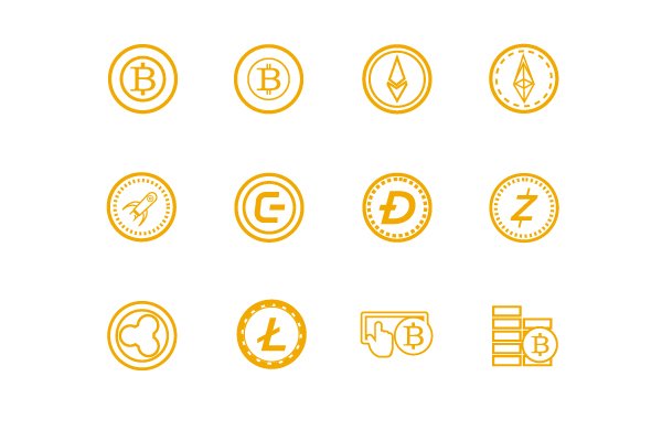 Bitcoin Icon Set – MasterBundles