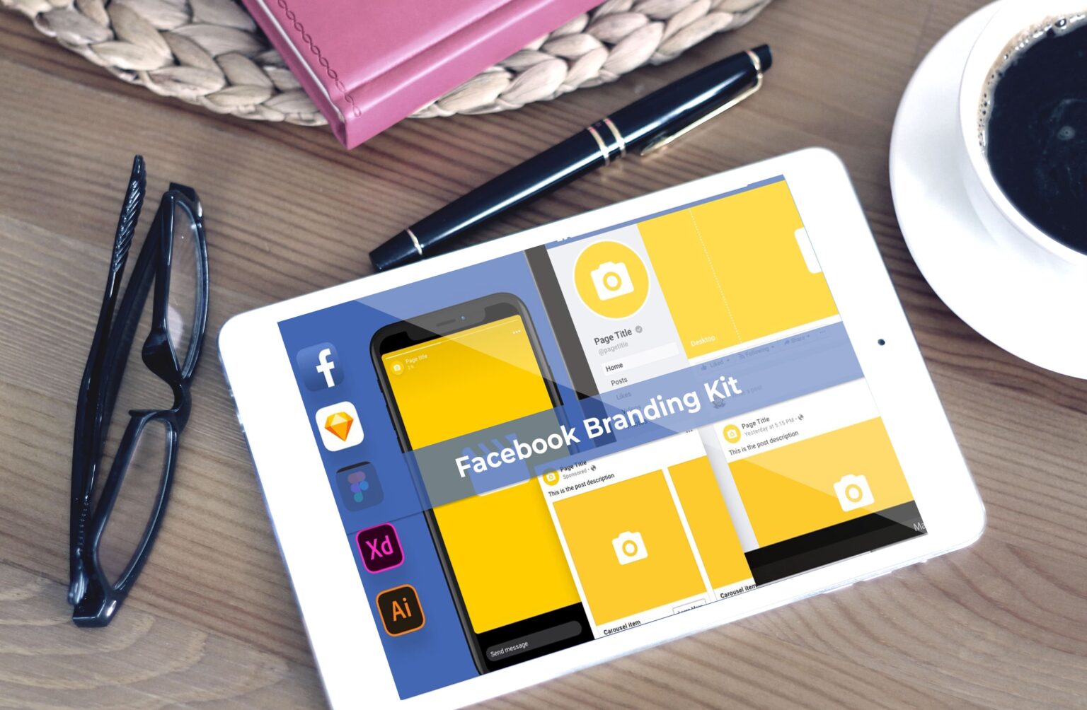 Facebook Branding Kit – MasterBundles